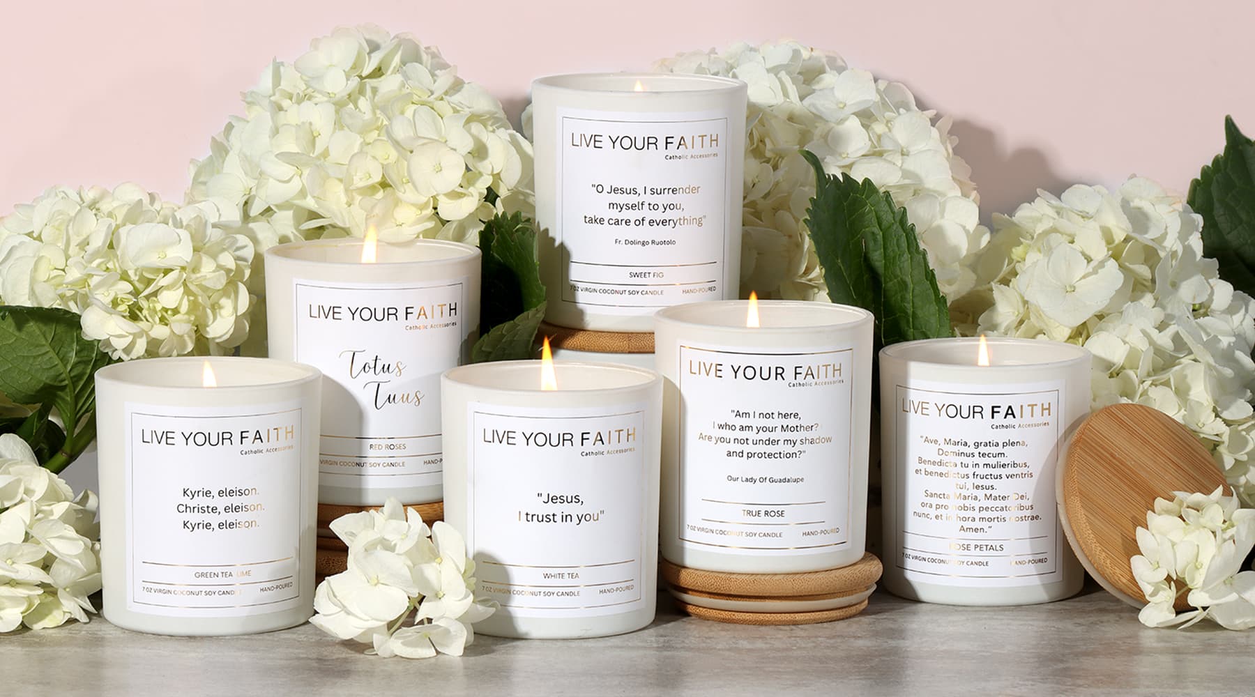 Catholic Scented Prayer Candles – Live Your Faith Catholic