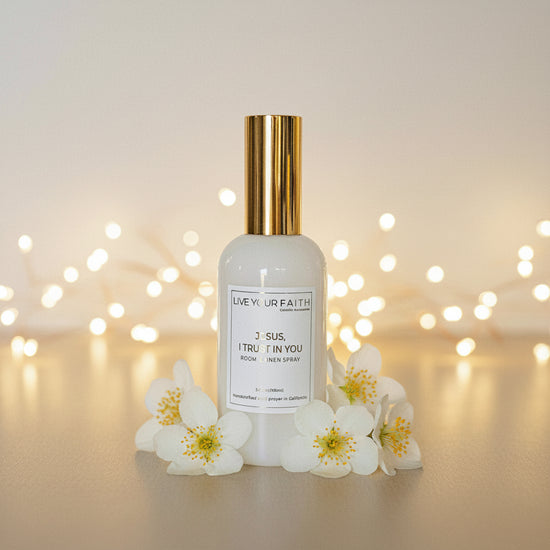 Jesus, I Trust in You – Divine Mercy White Tea Linen and Room Spray ...